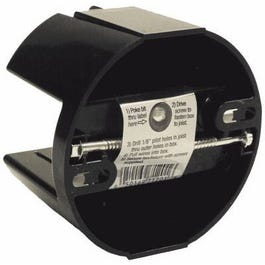 4-Inch Round Non-Metallic Ceiling Fan & Fixture Saddle Box - Monterey ...